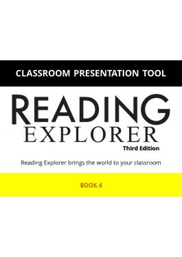Reading Explorer 4 Classroom Presentation Tool, Third Edition