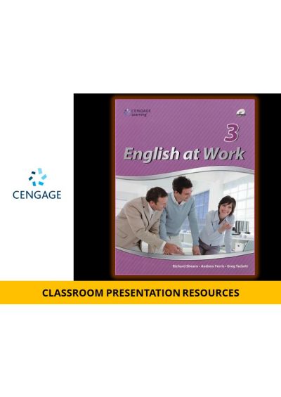 English at Work 3 Classroom Presentation Resources